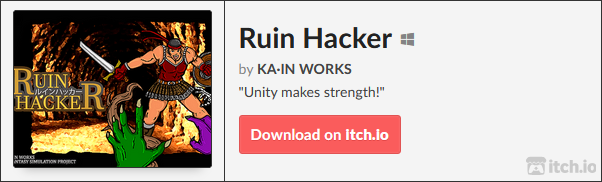 RUIN HACKER – KA·IN WORKS